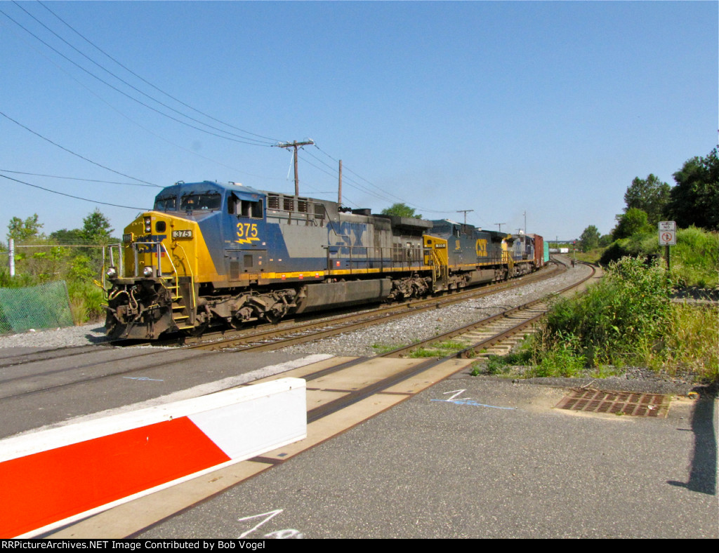 CSX 375 and 108